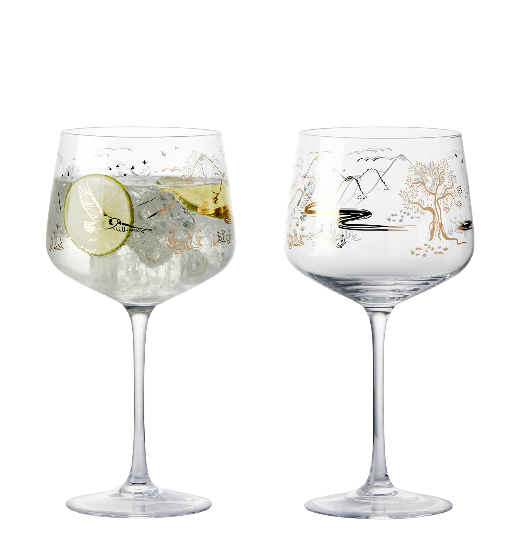 Skye Gin Glasses - Set of 2 - Anton Studio Designs